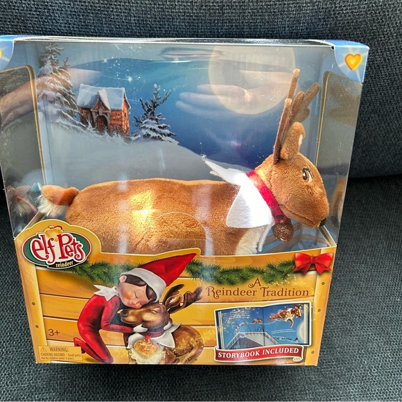 elf on the shelf | Toys | Elf Pets A Reindeer Tradition Storybook Plush ...